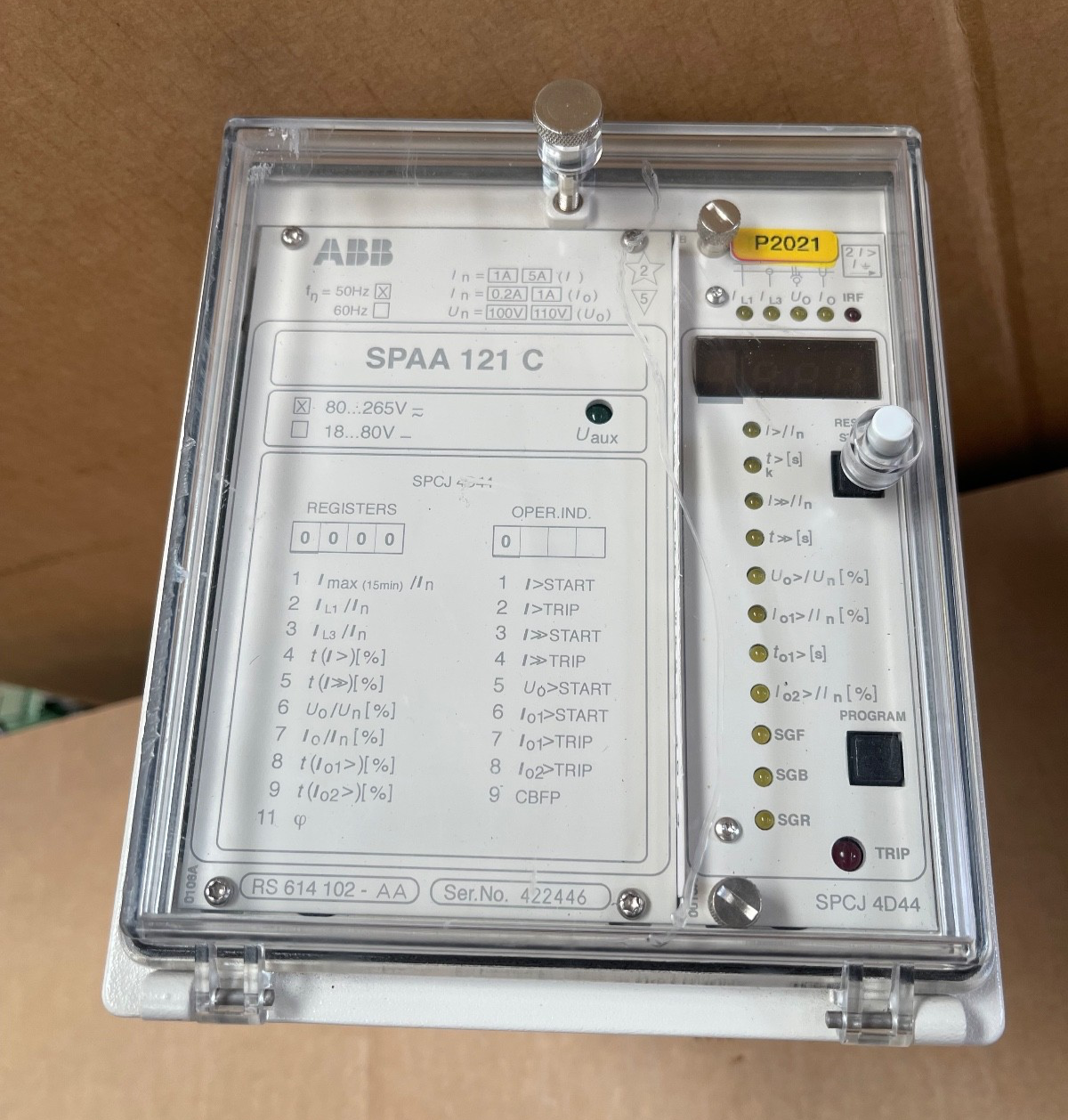 ABB – SPAA 121 C-AA – Synchronizing Check Relay — VOLTWERK Handel