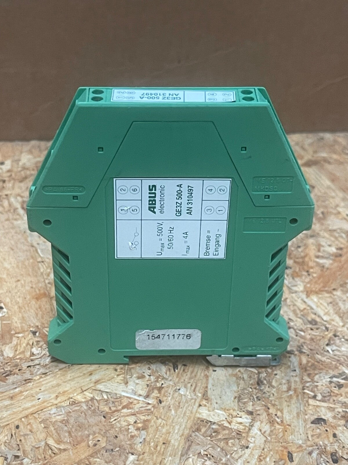 ABUS – GE3Z 500-A / AN-310497 – Rectifier Module, Crane Brake Power, D ...