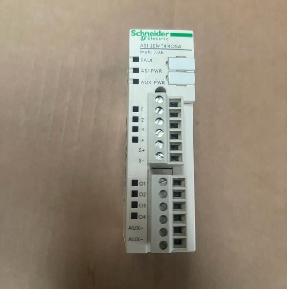 Schneider Electric Modicon - ASI 20MT4I4OSA - AS-Interface Module ...