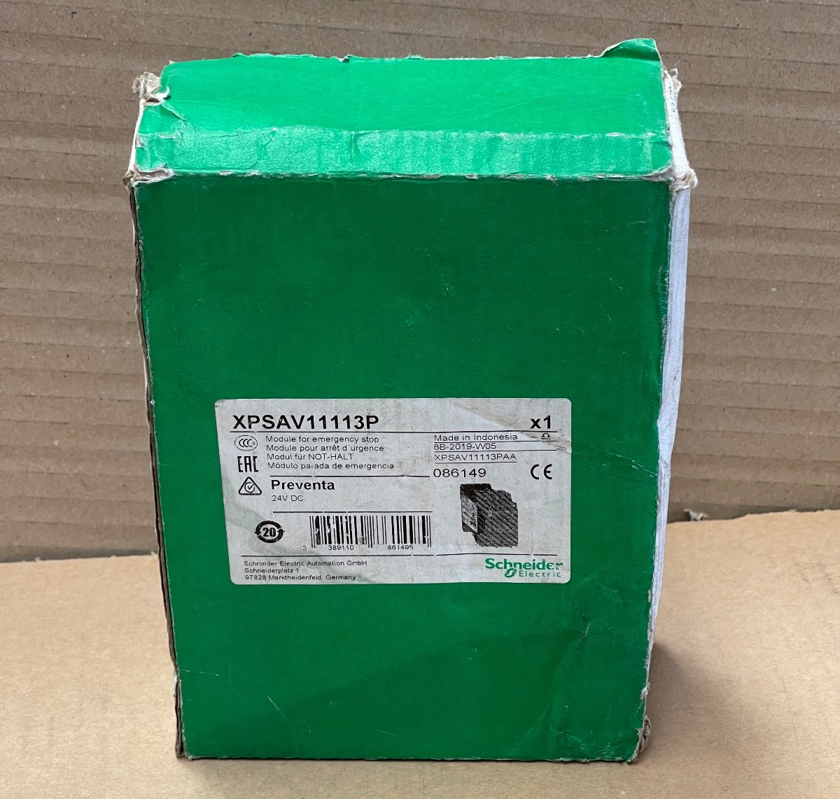 Schneider Electric – XPSAV11113P – Preventa XPSAV Safety Relay Module ...