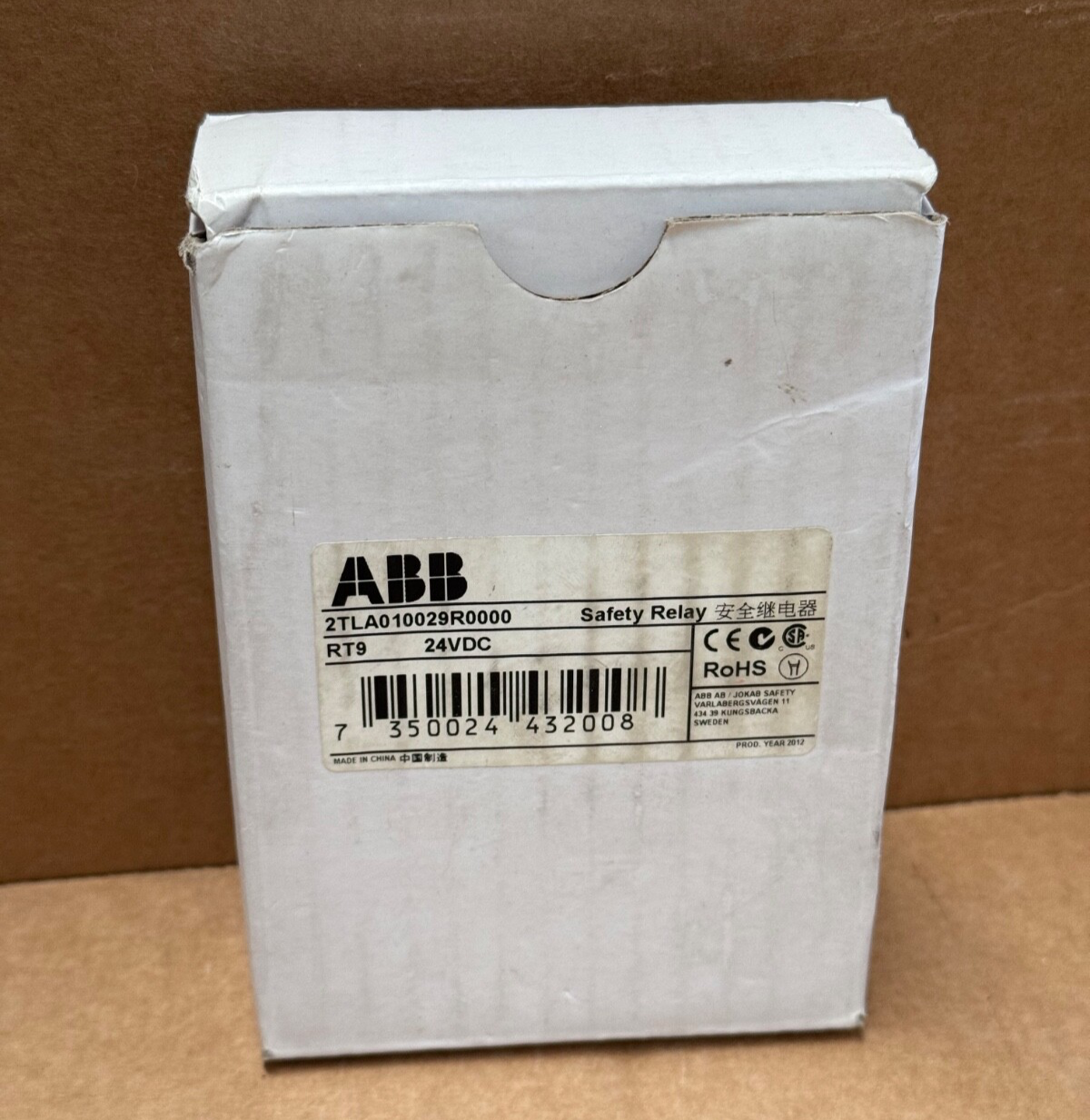 ABB – RT9 (2TLA010029R0000) – Universal SIL3/PLe Safety Relay, 24 VDC ...