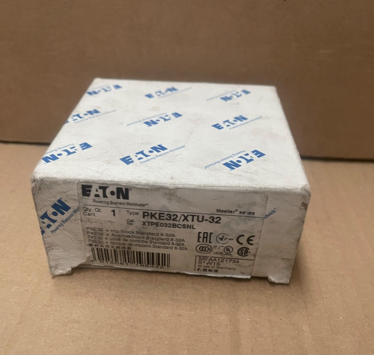 Eaton Moeller – PKE32/XTU-32 – Motor-Protective Circuit-Breaker ...