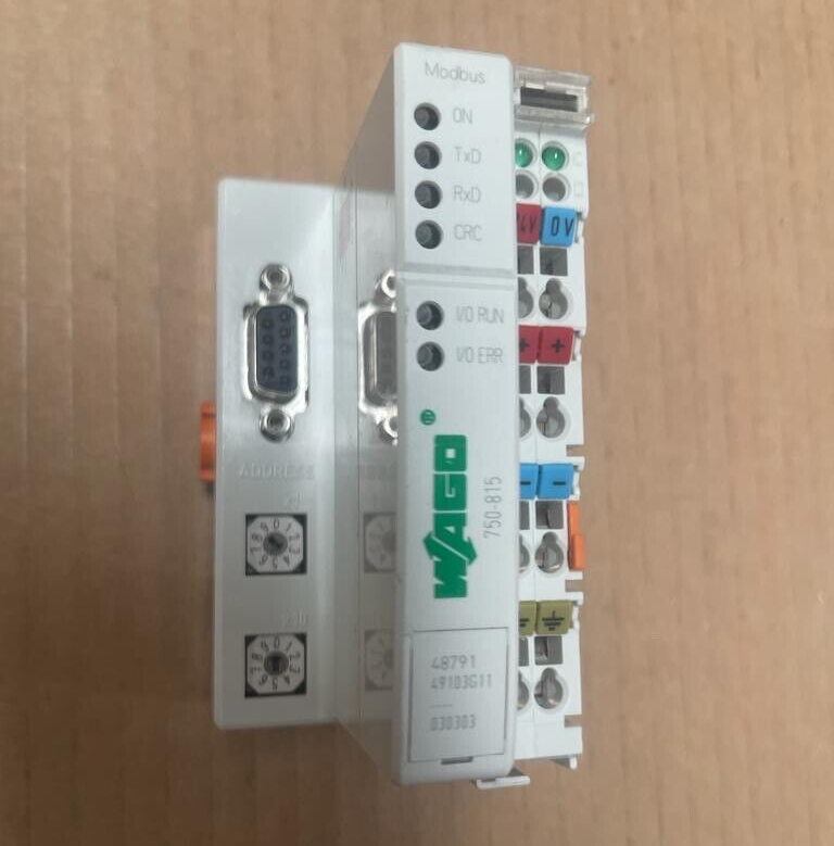 WAGO - 750-815 - Controller MODBUS; RS-485; 115,2 kBd — VOLTWERK Handel