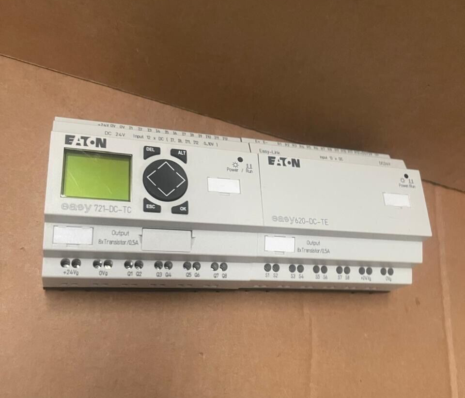Eaton - EASY721-DC-TC with EASY620-DC-TE - Programmable Relay System ...