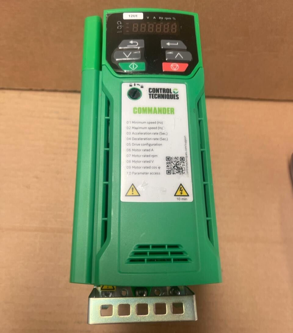 Control Techniques Commander - C300-032 00100 A 2.2kW VFD Motor Speed ...