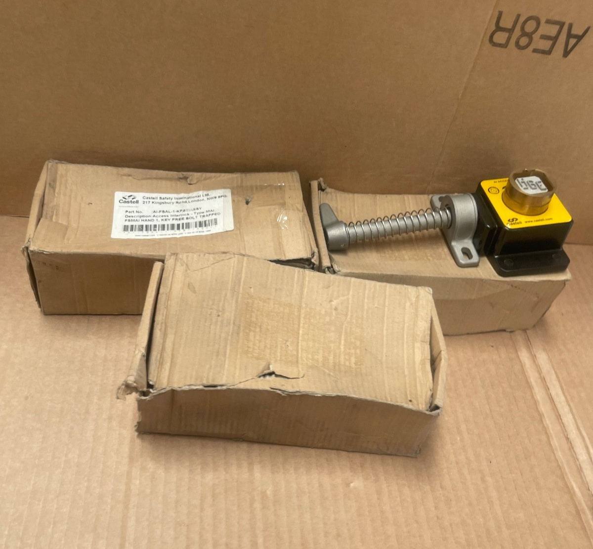 Castell – AI-FSAL-1-KFBT/ASSY – Single Key Access Interlock, Bolt Trap ...