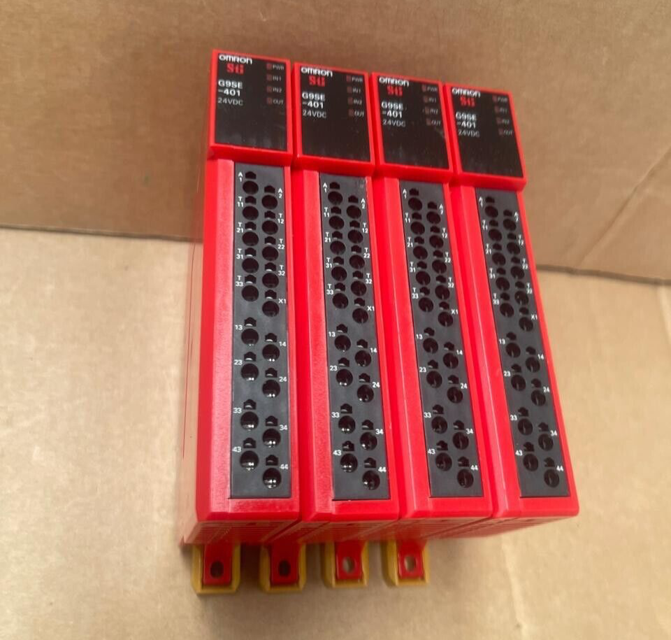 Omron - G9SE-401 - Slim Safety Relay Unit with 4 Safety Outputs ...