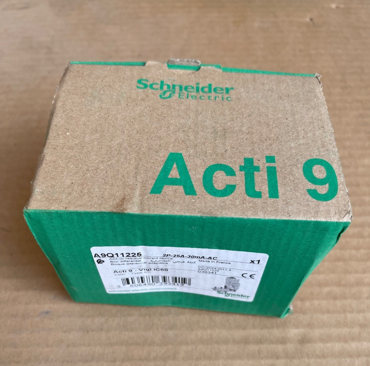 Schneider Electric – A9Q11225 – Acti9 Vigi iC60 RCD / Differential Blo ...