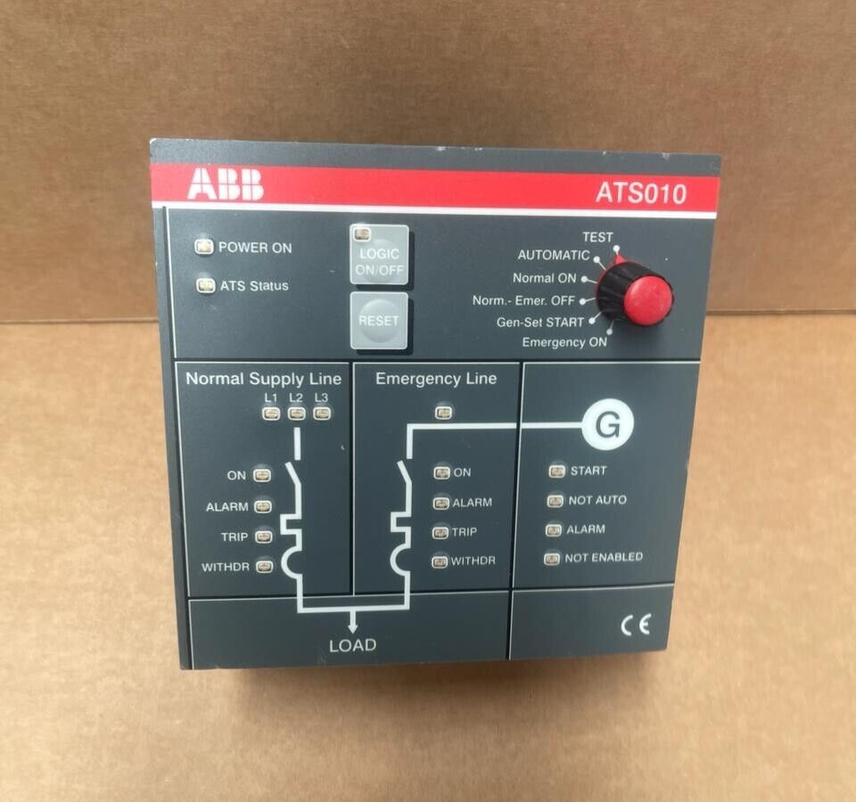 ABB - ATS010 - Automatic Transfer Switch Microprocessor — VOLTWERK Handel