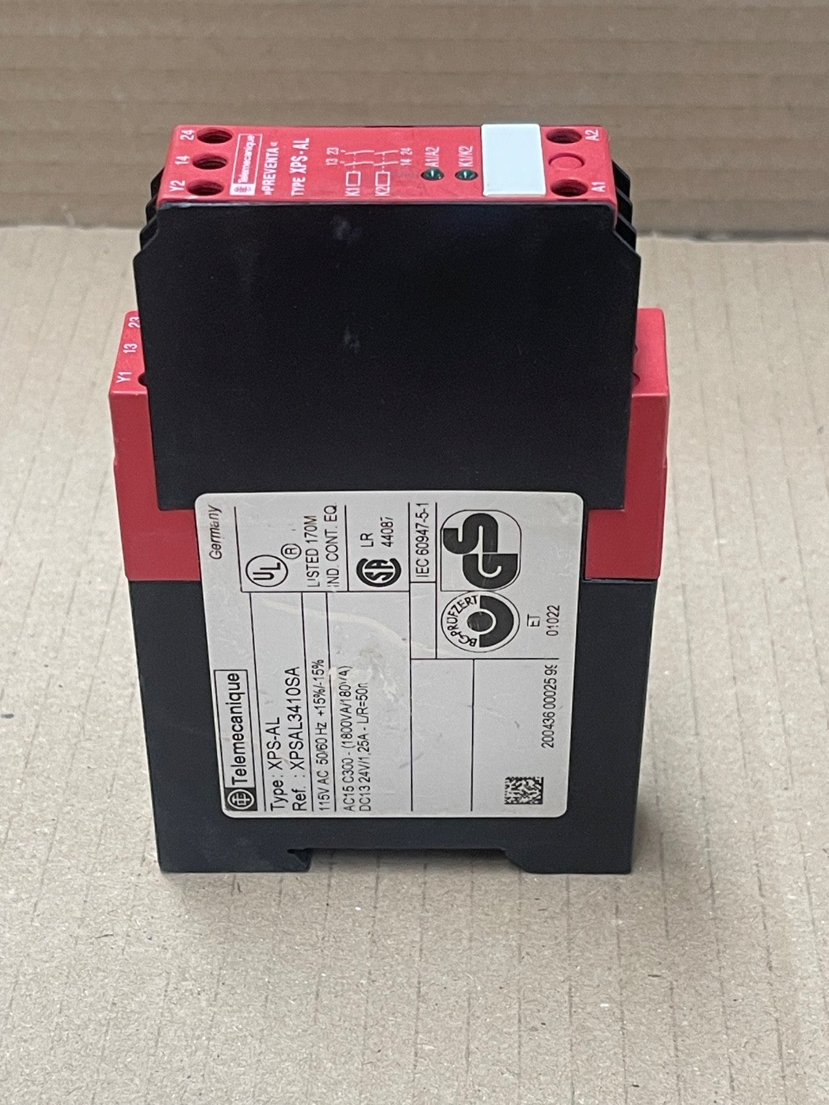 Telemecanique – XPSAL3410SA – Preventa Safety Relay Module Emergency S ...