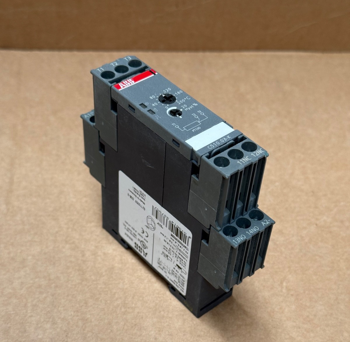 ABB – 1SAR700003R0006 – C510.03-K Temperature Monitoring Relay, 0–200 ...