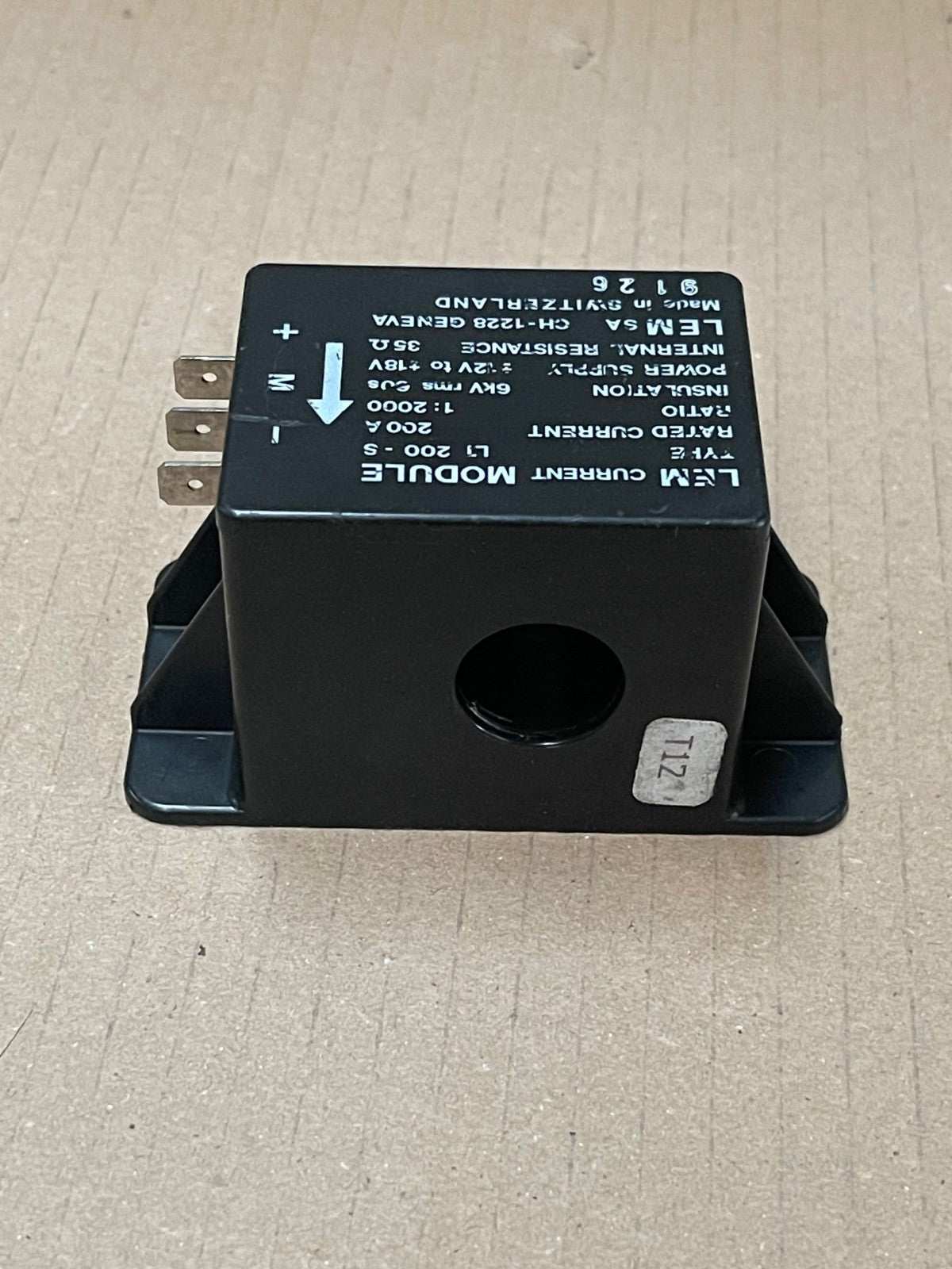 LEM – LT 200‑S – Hall Effect Current Transducer / Sensor 200 A ...