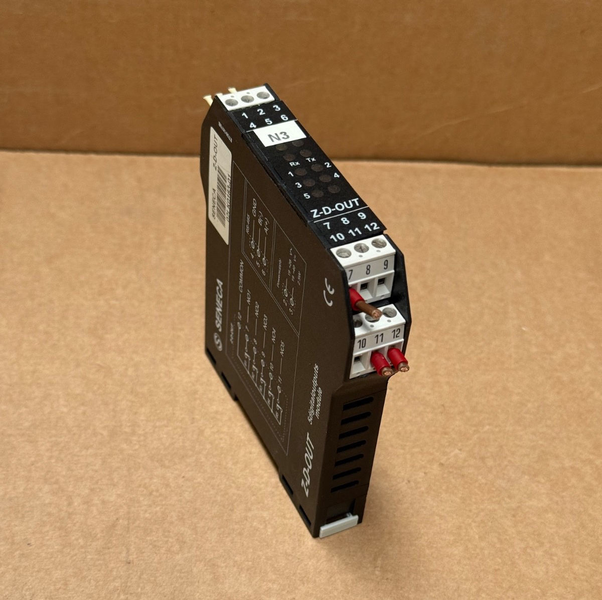Seneca – Z‑D‑OUT – 5‑Channel Digital Output Module, Modbus RTU, RS‑485 ...