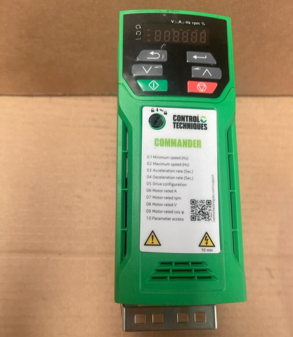 Control Techniques Commander - C200-024 00032 A 1.1kW VFD Motor Speed ...