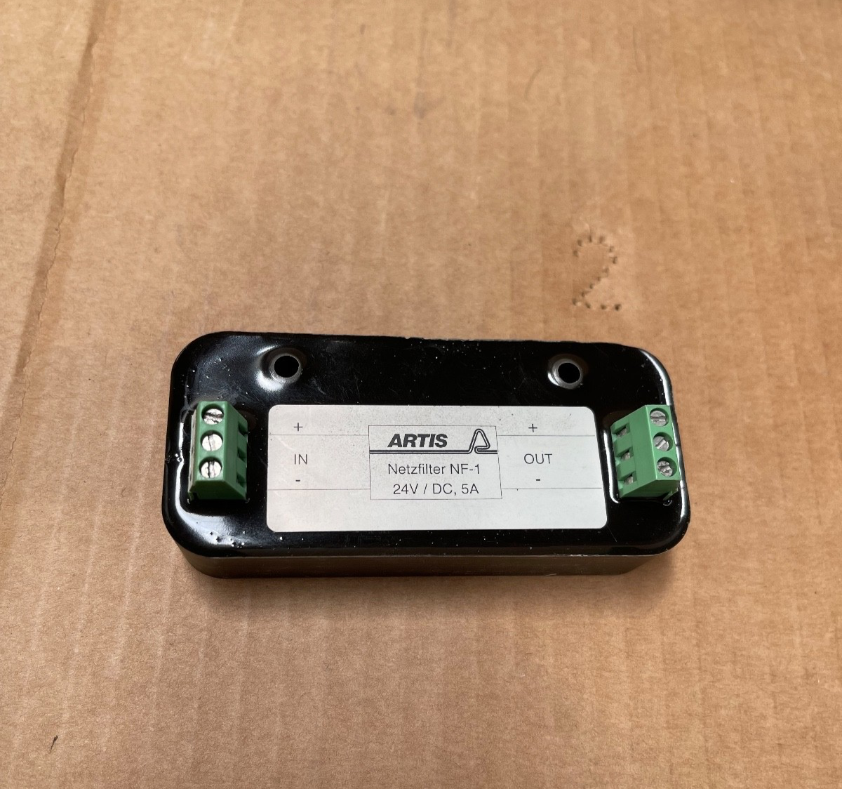 Artis – NF‑1 – Netzfilter / EMI Power‑Line Filter — VOLTWERK Handel