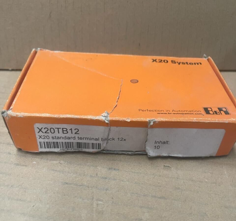 B&R Automation - X20TB12 - Terminal Block Module 12x Pieces — VOLTWERK ...