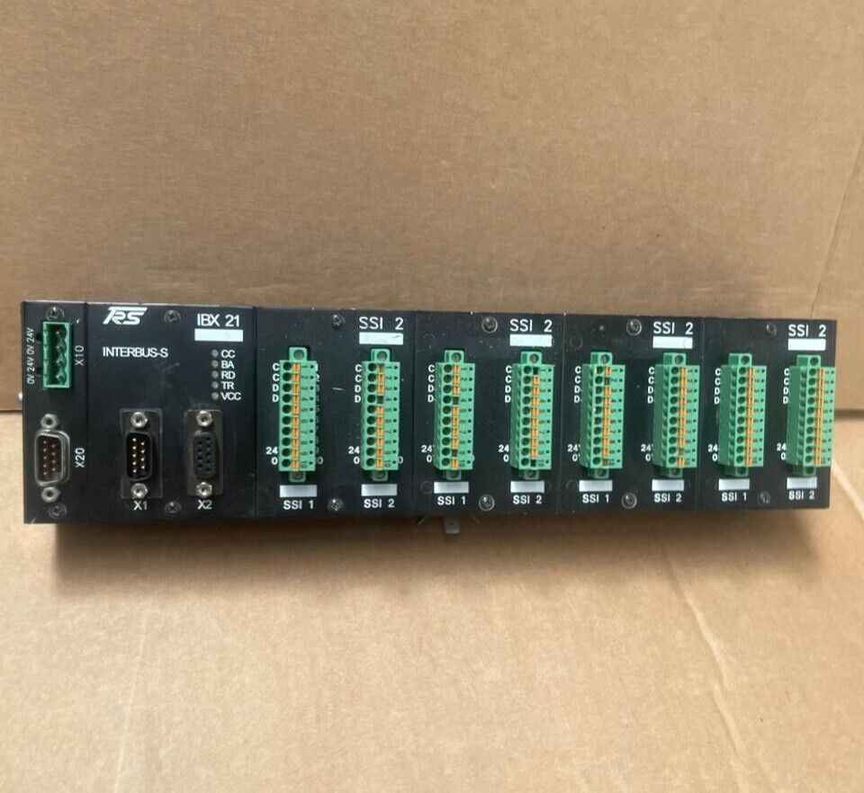 TR Systemtechnik – IBX 21 – INTERBUS-S Controller + 4x SSI 2 — VOLTWERK ...