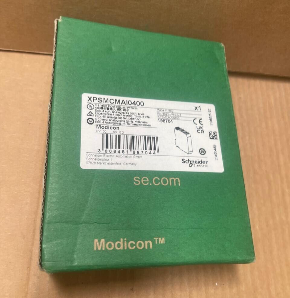 Schneider Electric - XPSMCMAI0400 - Modicon MCM 4-Channel Analog Input ...
