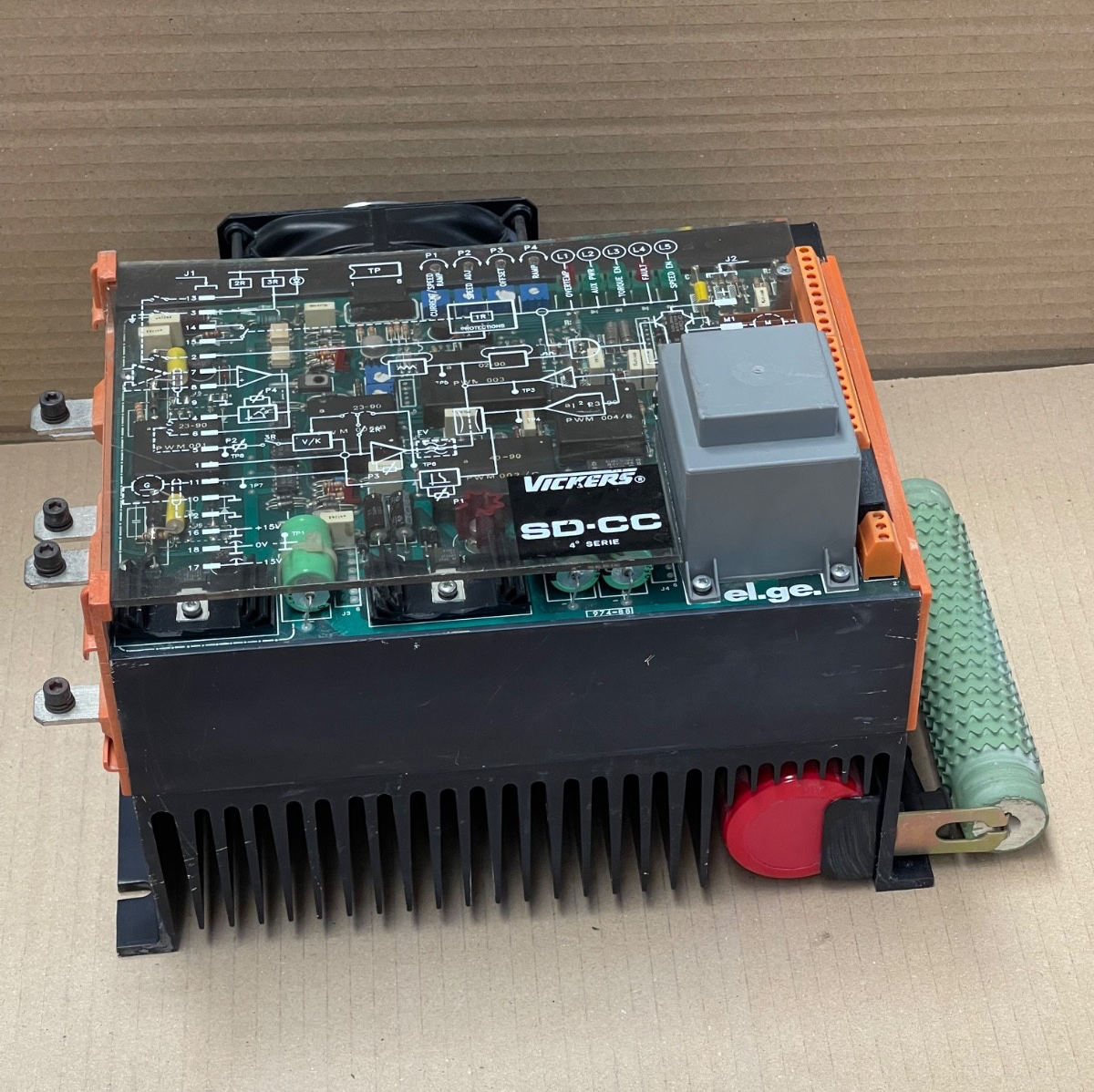 Vickers – SD‑CC 170V 45A – Industrial DC Motor Drive Controller (4ª Se ...