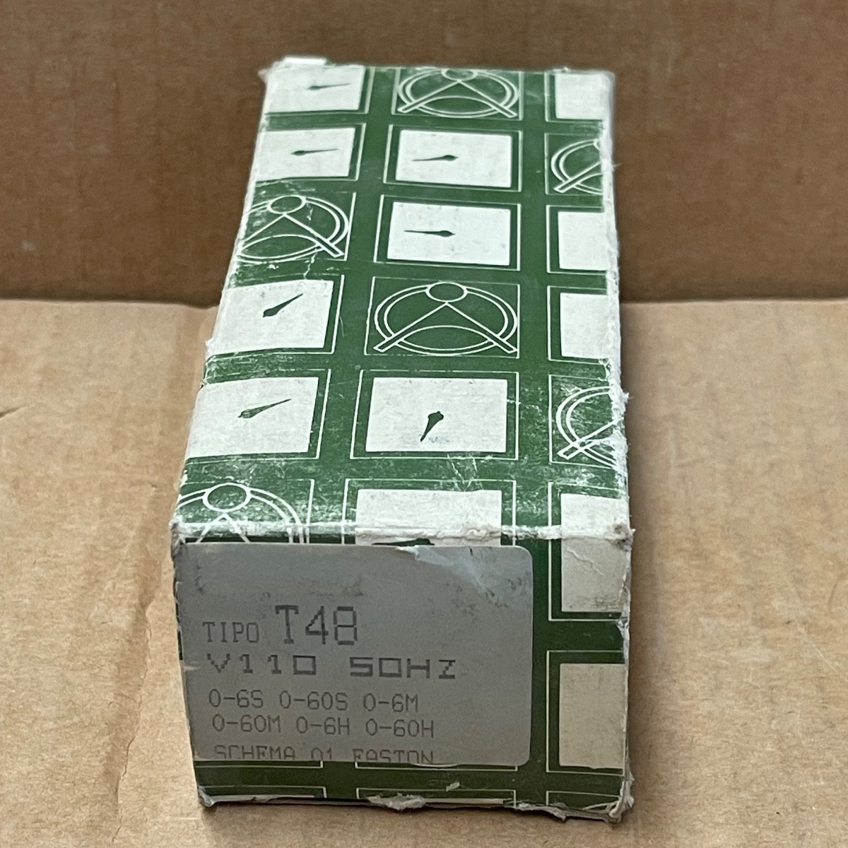 EASTON – T48 – Electromechanical Timer Relay 110 V 50 Hz – 0‑60h Multi ...