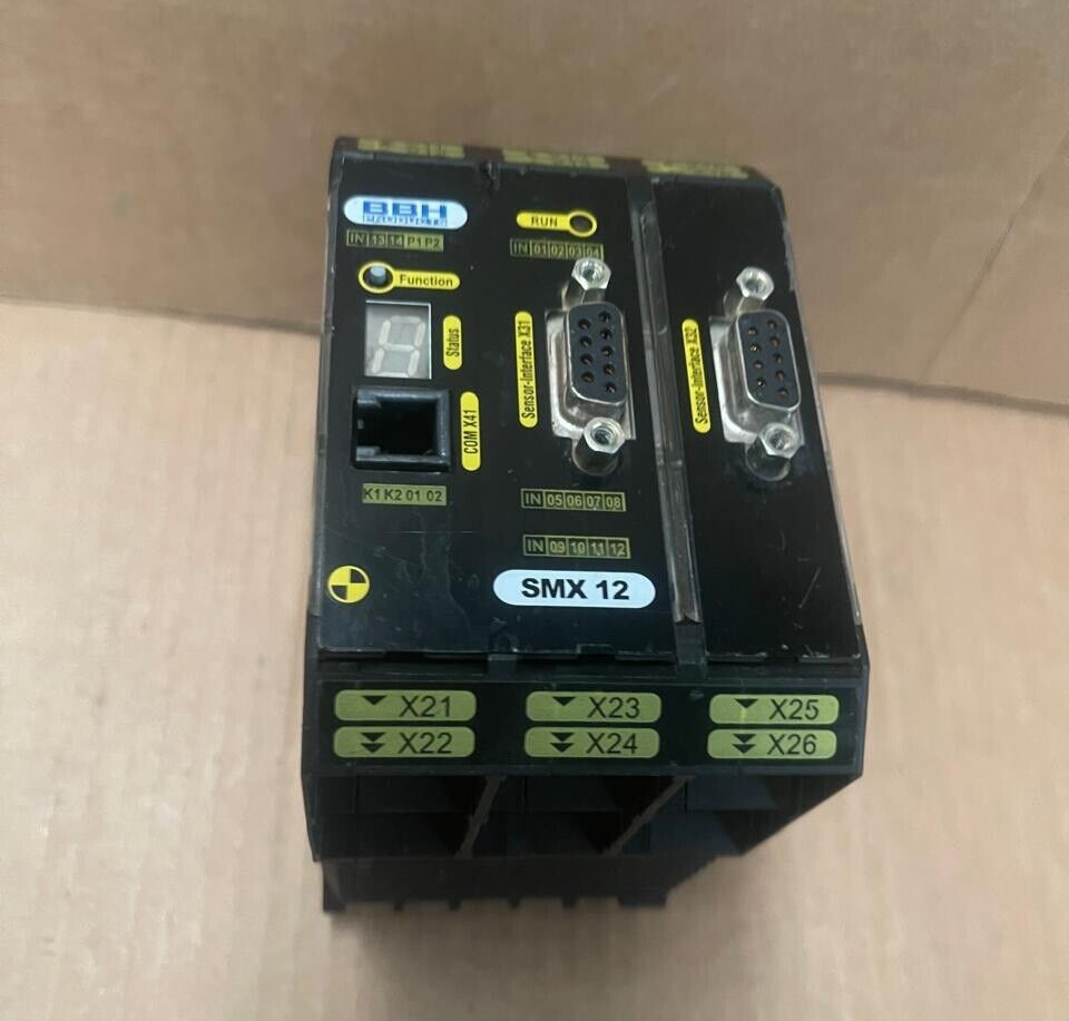 BBH - SMX12-A - Compact Safety Controller with Safe Motion and Analog — VOLTWERK Handel