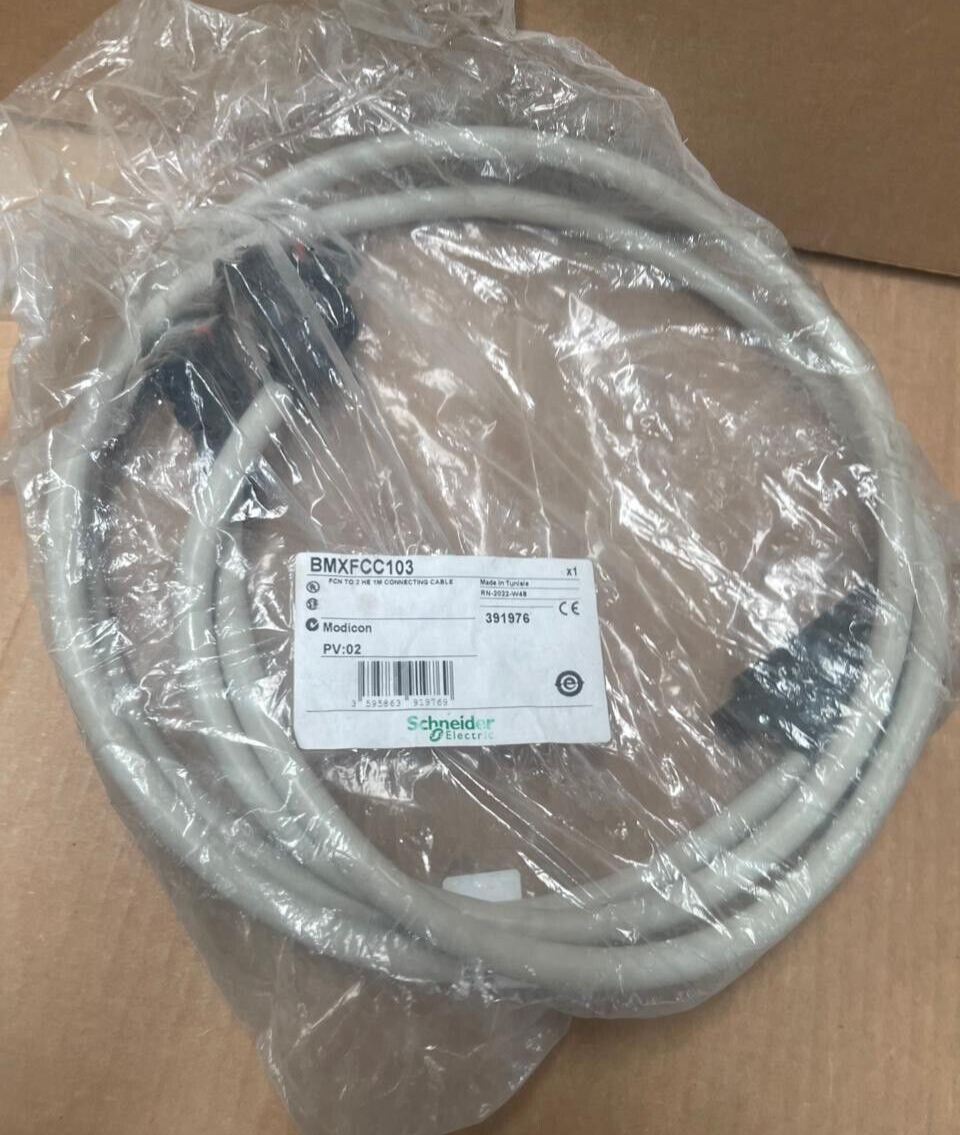 Schneider Electric - BMXFCC103 - Preformed Cordset, 40-Way Terminal, 2 ...