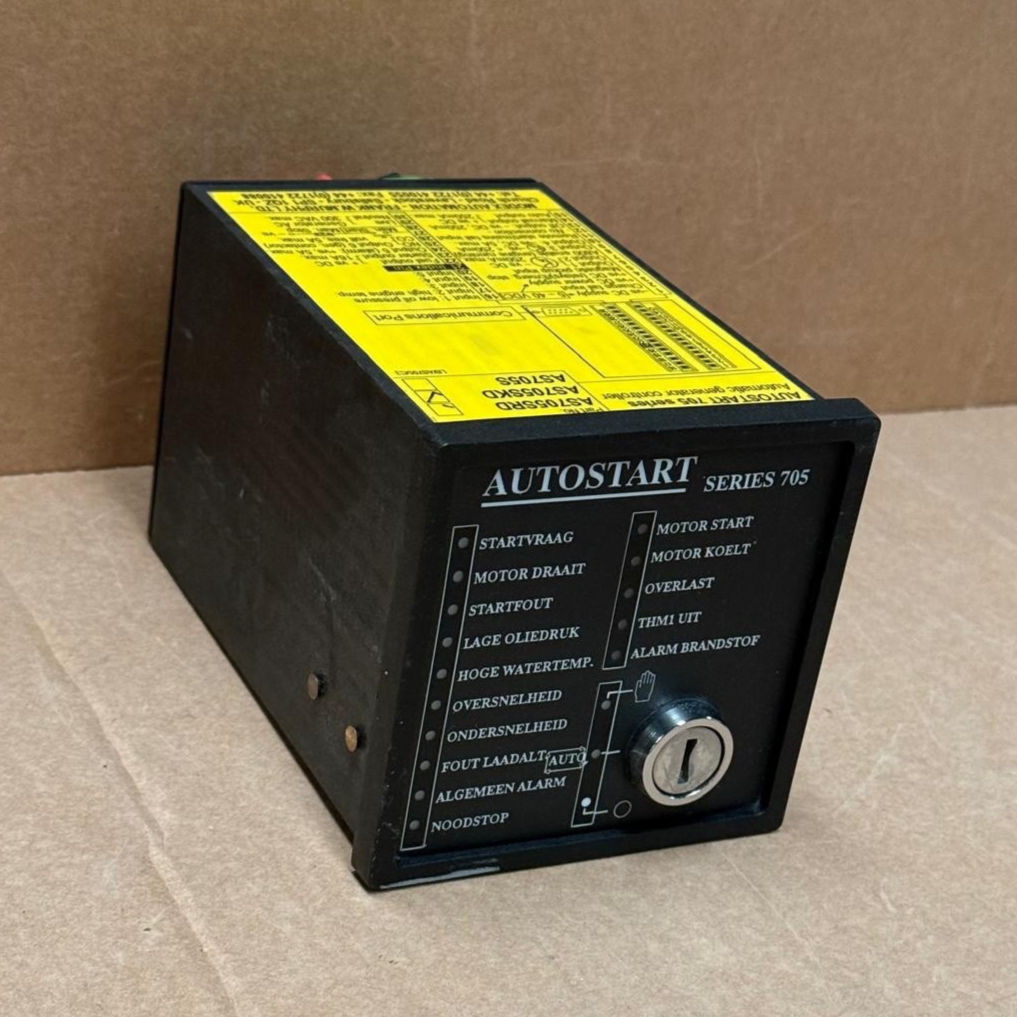 Autostart – AS705SKD – DIN‑92 Generator Controller with Keyswitch ...