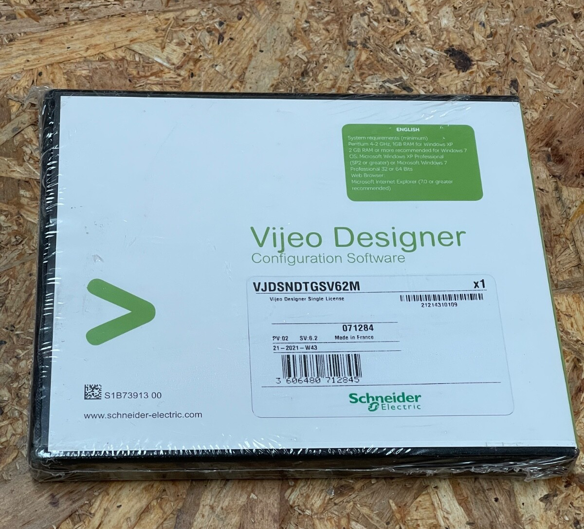 Schneider Electric – VJDSNDTGSV62M – Vijeo Designer 6.2 Single-License ...