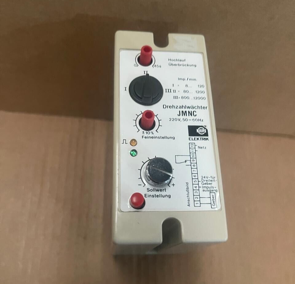 Kiepe Elektrik - JMNC - Electronic Speed Monitor, Underspeed Detection ...