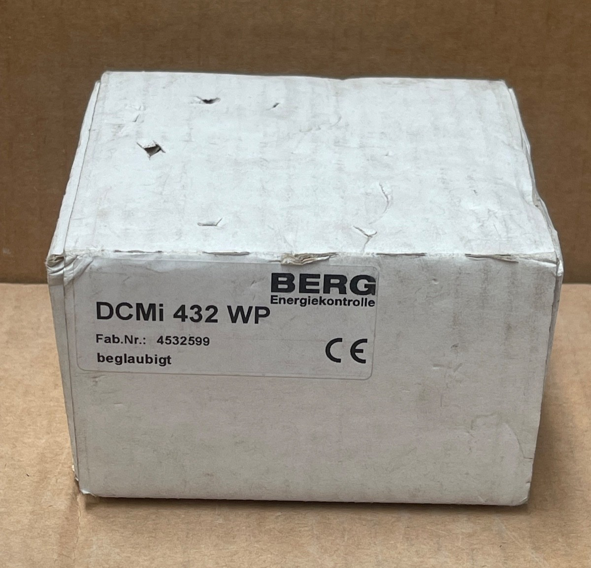 Berg – DCMi 432 WP – 3‑Phase Digital Energy Meter (MID, S0 Output ...