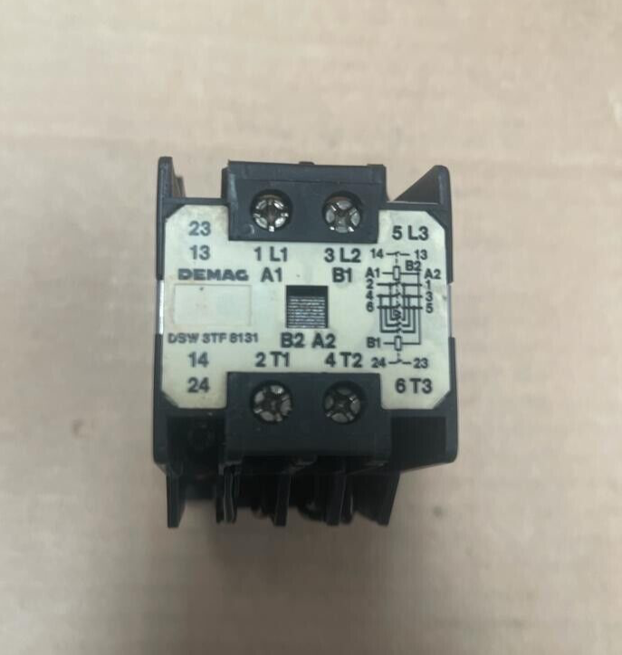 MANNESMANN DEMAG DSW 3TF8131 Reversing Contactor 220V — VOLTWERK Handel