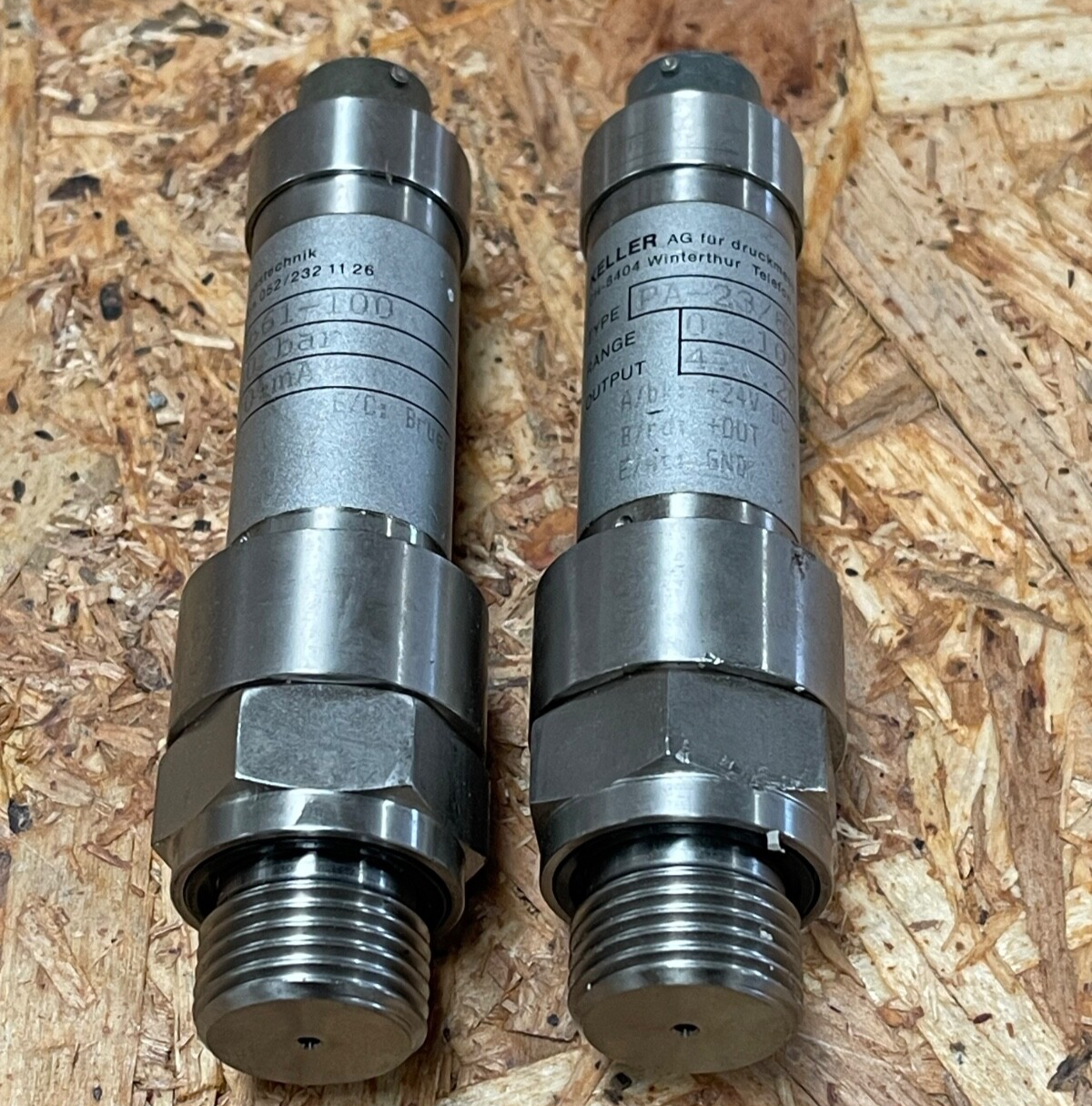 Keller - PA-23/8661-100 - Pressure Transmitter, 0–100 bar, 4–20 mA Out ...
