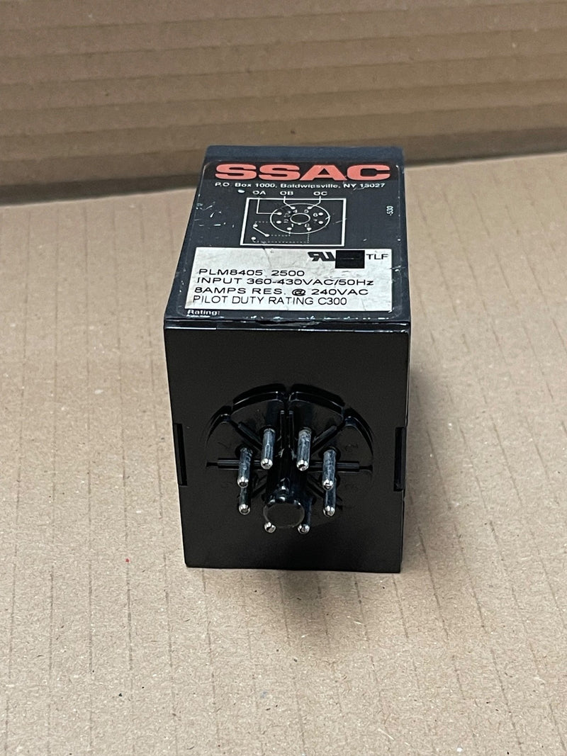 SSAC – PLM8405 – 3-Phase Voltage & Phase Monitoring Relay — VOLTWERK Handel