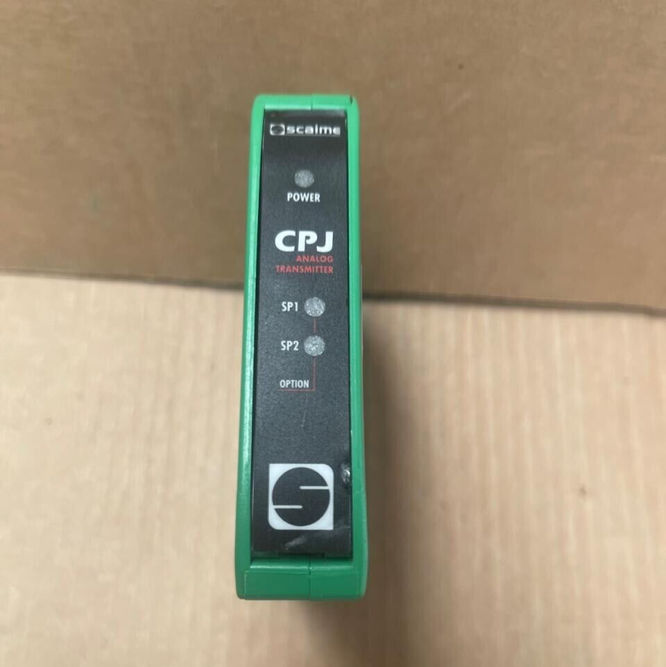 SCAIME - CPJ RAIL - Analog Signal Conditioner for Strain Gauge Sensors ...