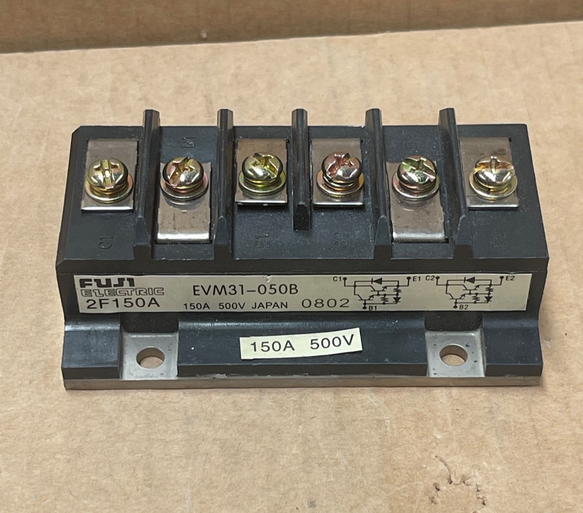 Fuji Electric – EVM31‑050B – Bipolar/IGBT Power Transistor Module ...