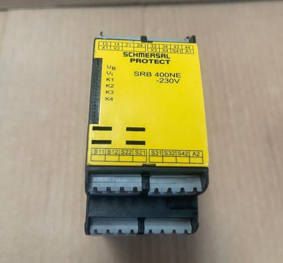 Schmersal - SRB400NE-230V - Safety Relay Module, 230V AC, 2 Safety Con ...