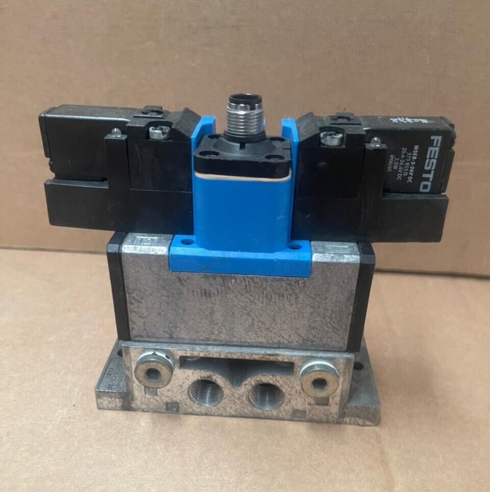 Festo - JMEBH-5/2-D-1-ZSR-C - 5/2-Way Double Solenoid Pneumatic Valve ...