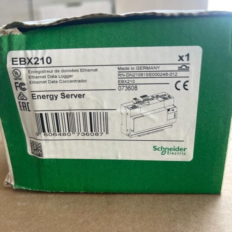 EBX210 Schneider Electric Ethernet Data Logger — VOLTWERK Handel