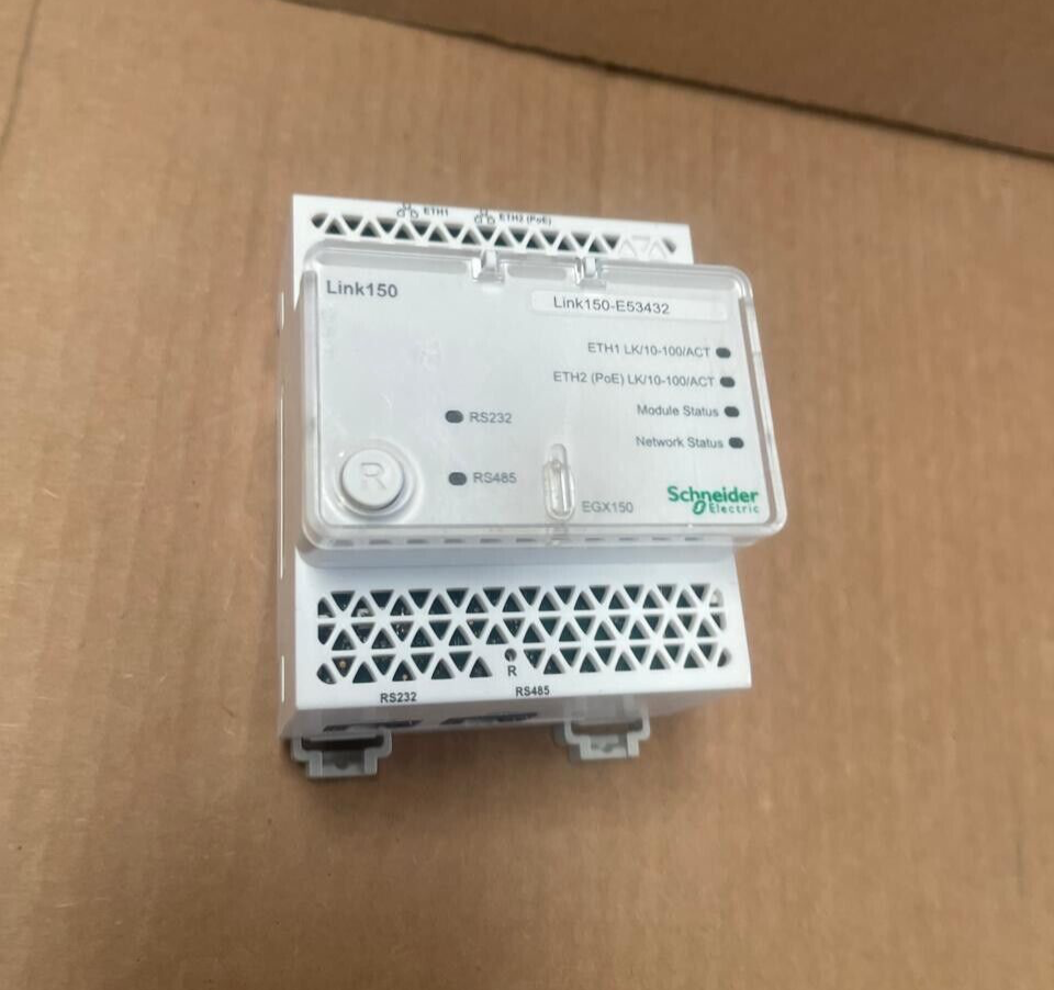 Schneider Electric - EGX150 - Link150 Ethernet Gateway, 2 Ports, 24V D ...