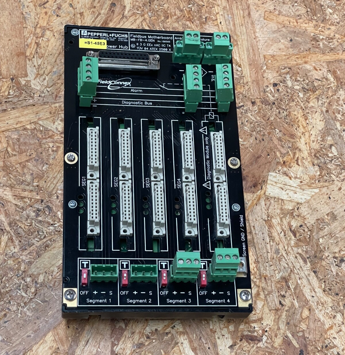 Pepperl + Fuchs – MB‑FB‑4.GEN (180565) – Universal Fieldbus Power Hub ...
