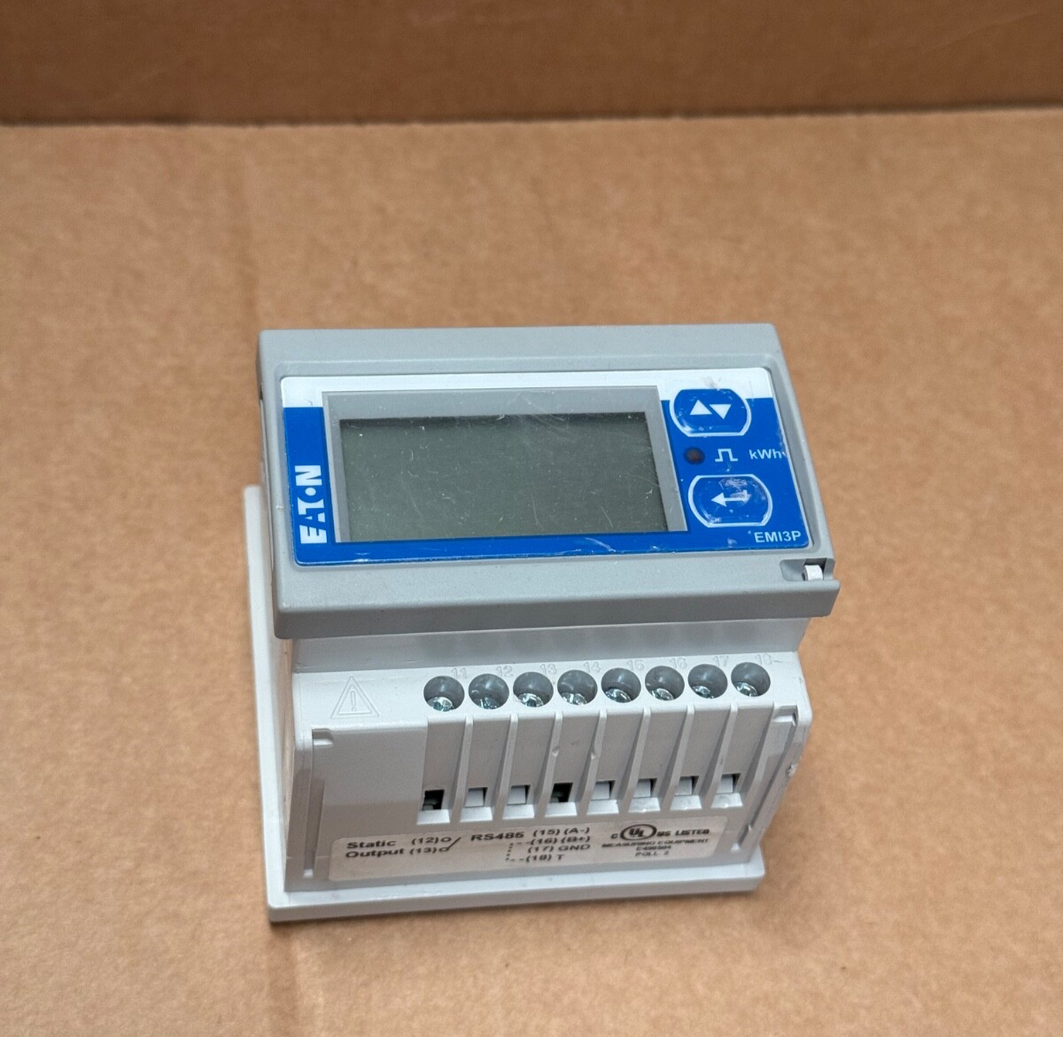 Eaton – EMI3P‑Y2C0 – 3‑Phase DIN‑Rail Energy Meter, Modbus RTU, CT Inp ...