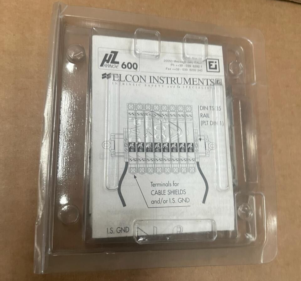 ELCON INSTRUMENTS SHUNT DIODE SAFETY BARRIER — VOLTWERK Handel