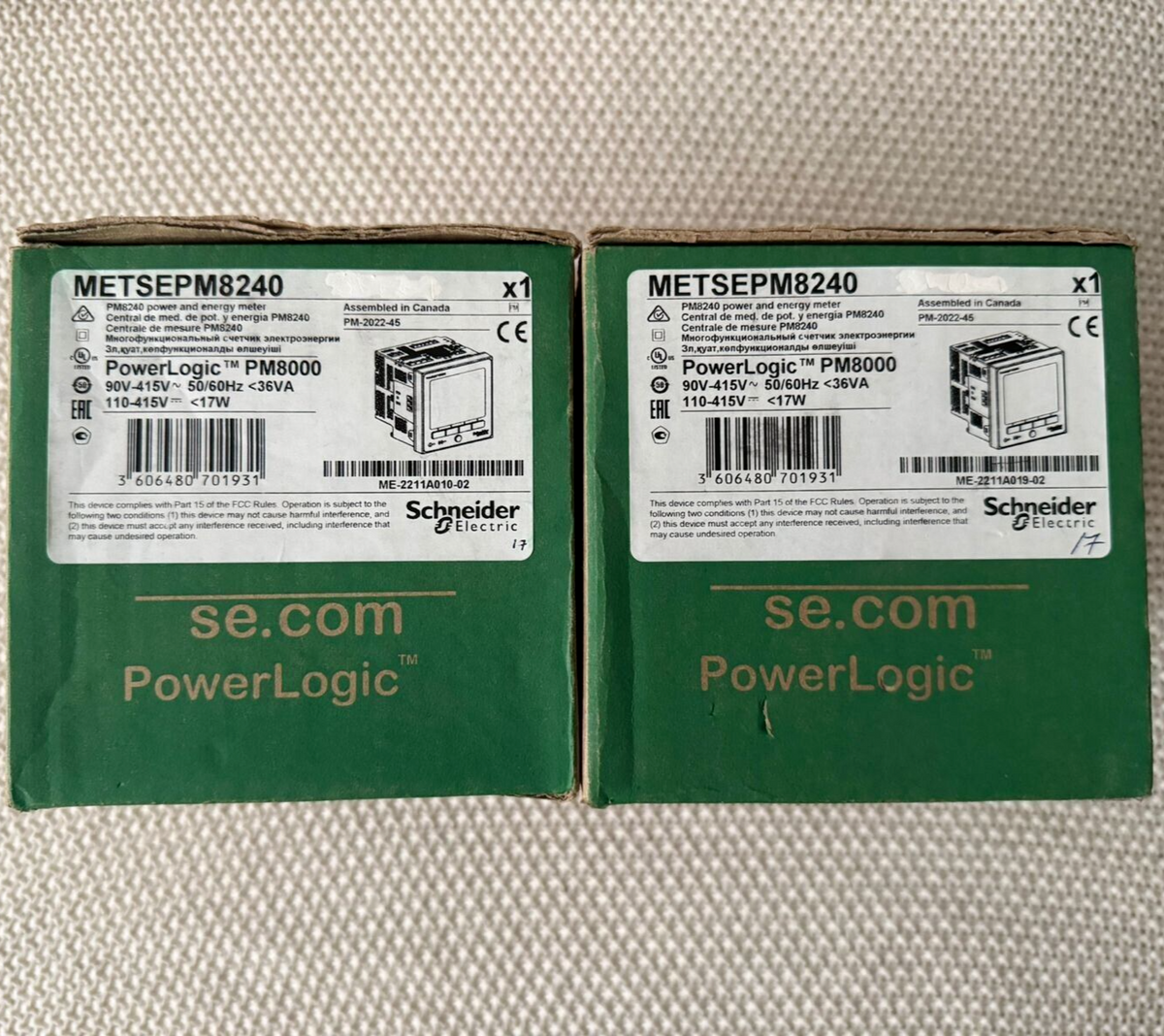 Schneider Electric METSEPM8240 Power and Energy Meter PM8240 — VOLTWERK ...