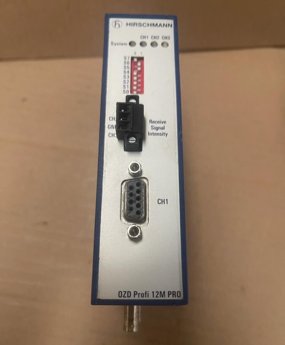 HIRSCHMANN - OZD Profi 12M G11-1300 PRO - Fiberoptic Module Profibus ...