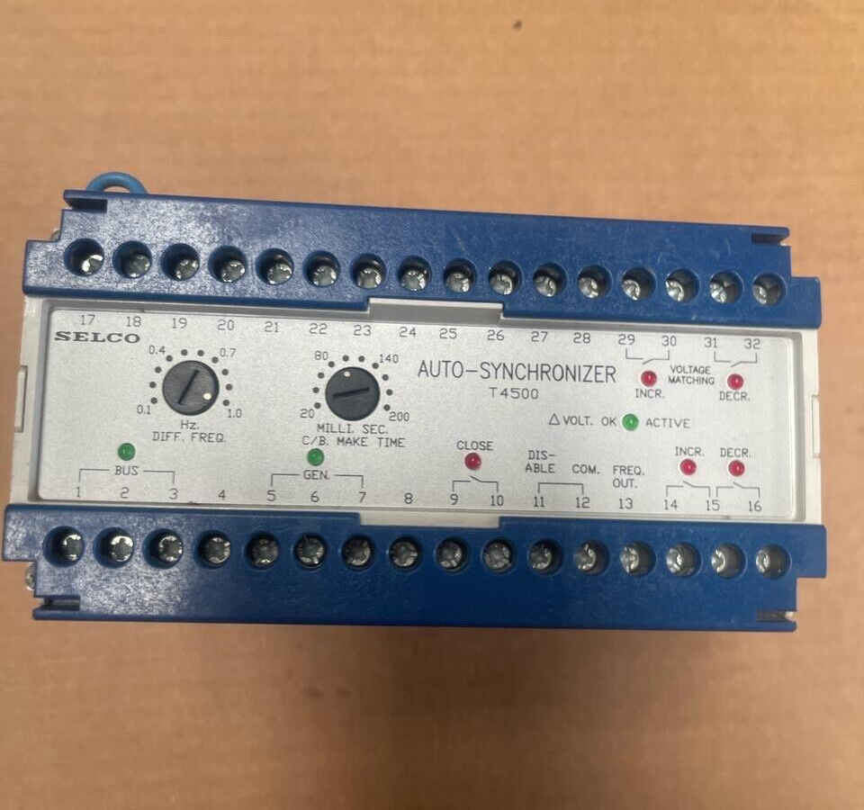 SELCO - AUTO-SYNCHRONIZER - T4500 Module — VOLTWERK Handel